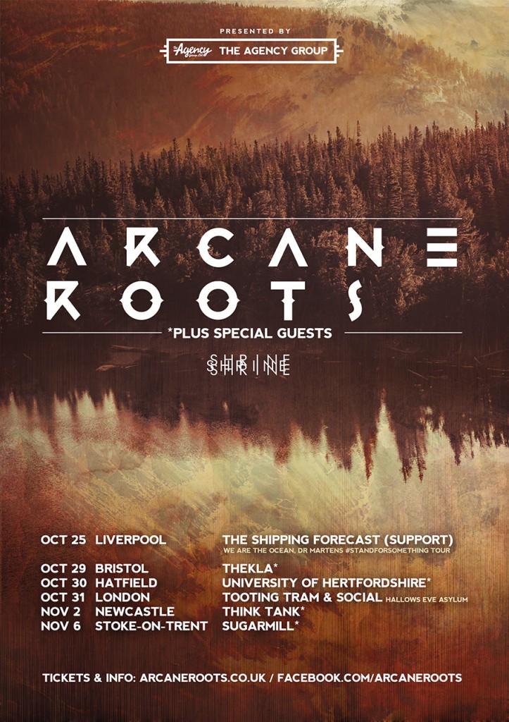 Arcane Roots: Oct-Nov Tour - RAMzine