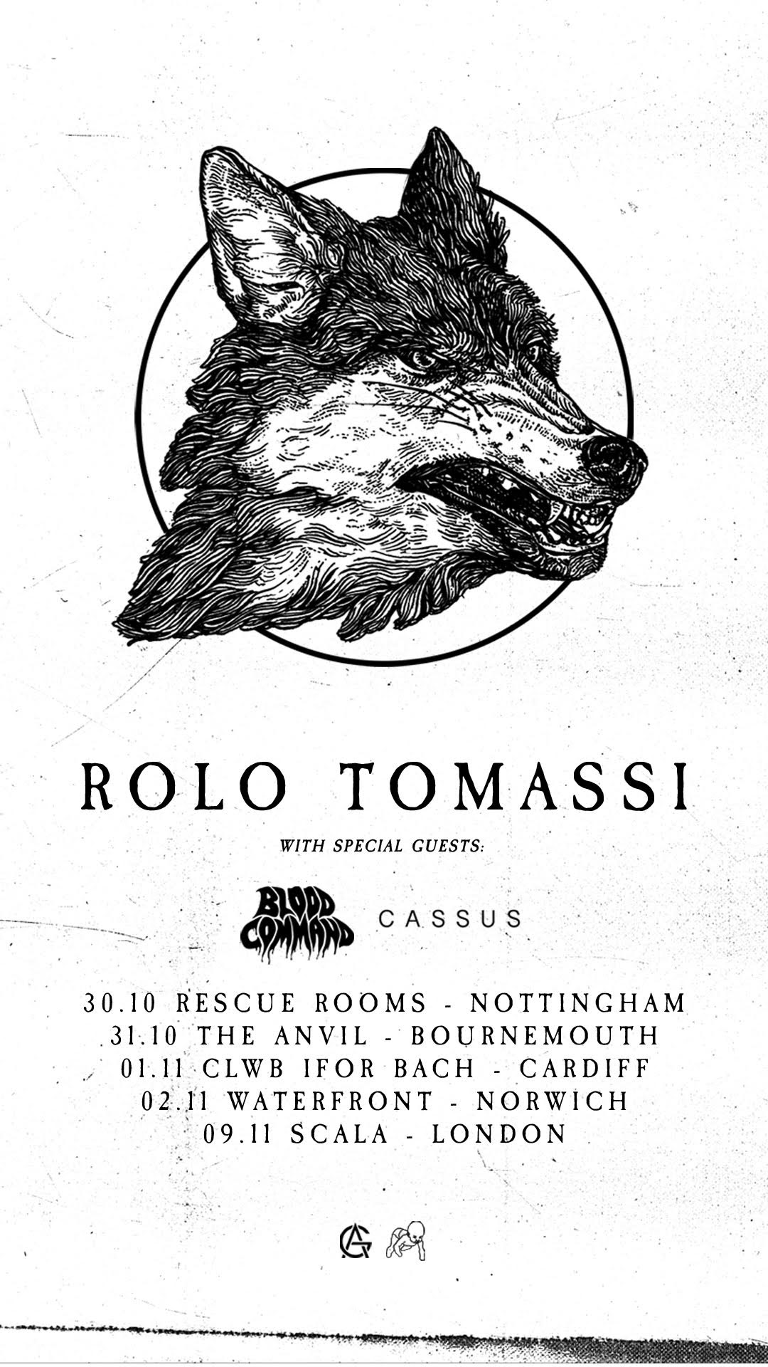 Rolo Tomassi Headline Uk Tour Ramzine