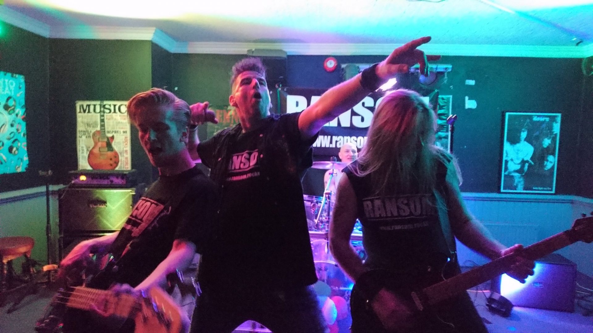 A world held to Ransom, inside the minds of a locked-down DIY band ...