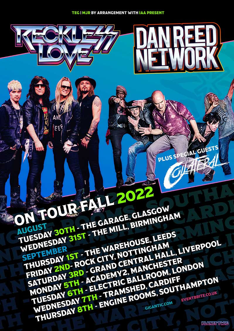 Dan Reed Network's Pretty Karma is Released along with New UK Tour ...