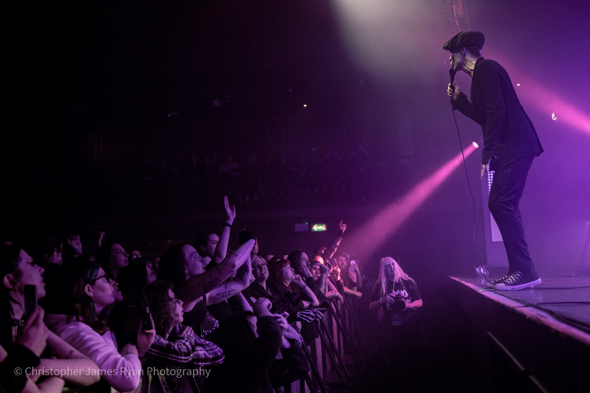 Ville Valo sings from the H.I.M Sheet - RAMzine