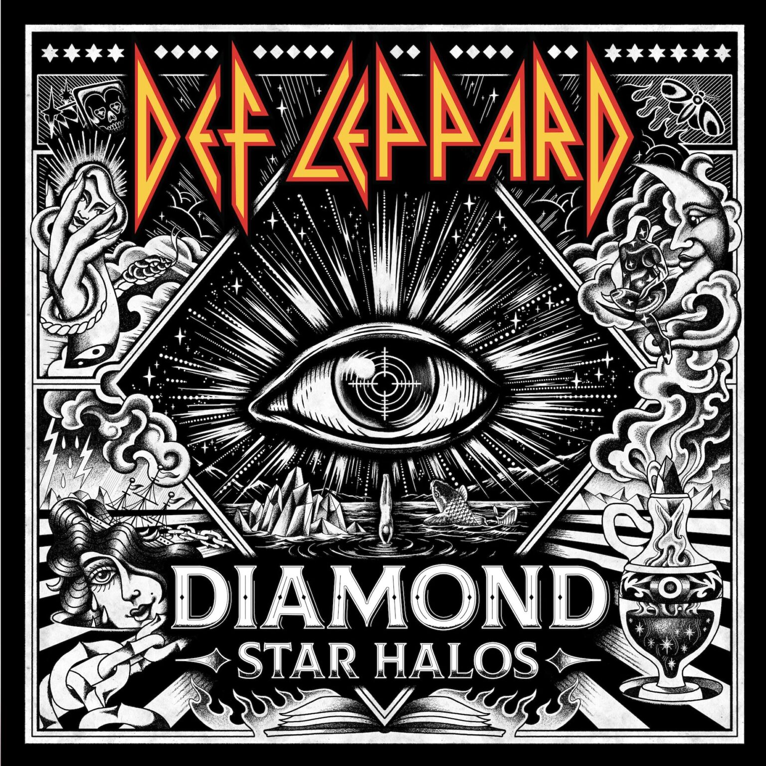 Def Leppard Diamond Star Halos Live Album Review - RAMzine